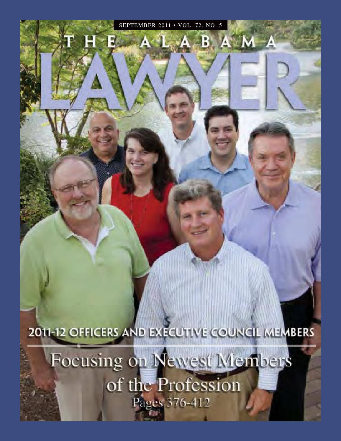 Al lawyer sept 2011 by Alabama State Bar Association - Issuu