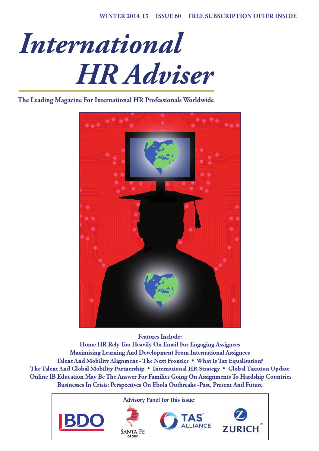International HR Adviser Winter 2014/2015 by International HR Adviser ...