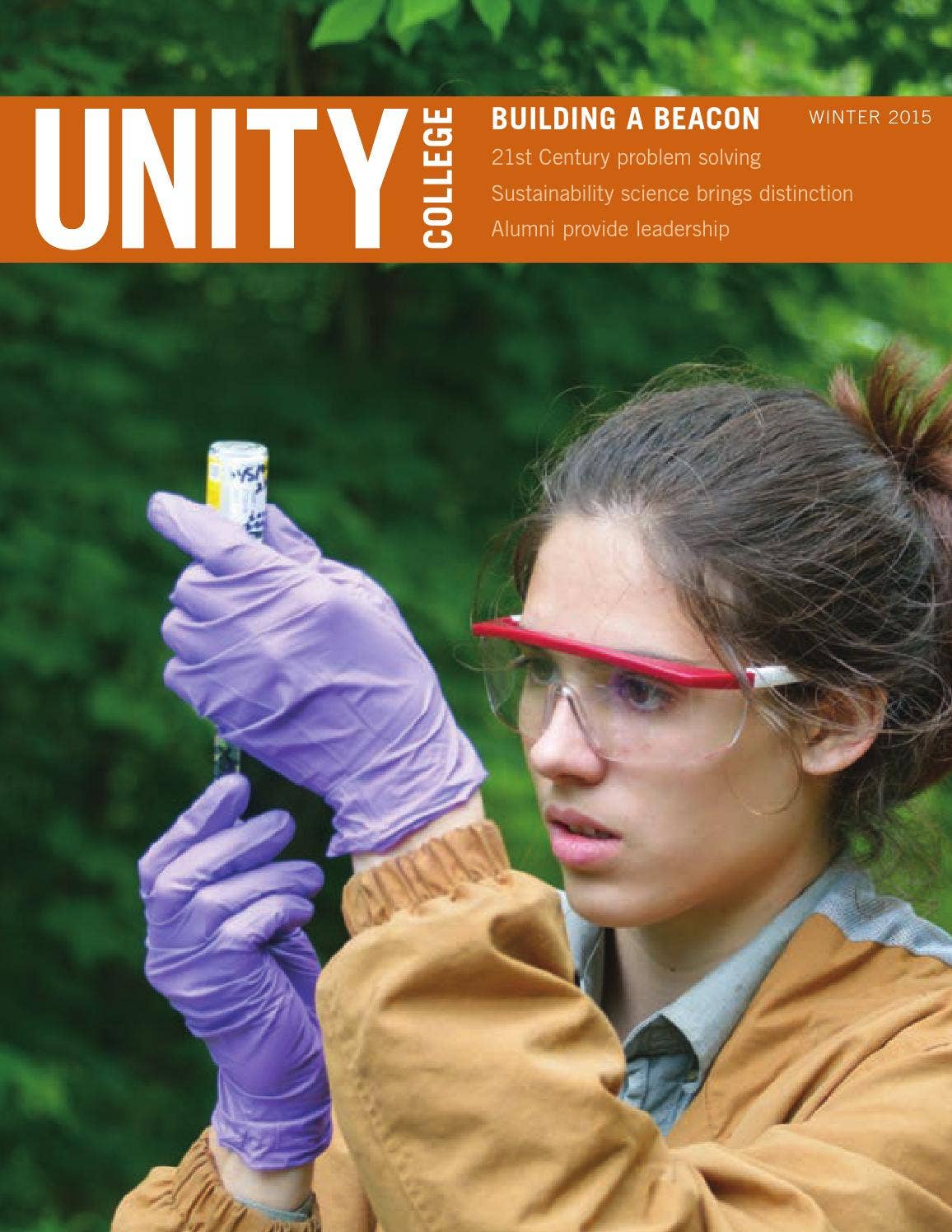 Unity college magazine building a beacon winter 2015 by Unity ...