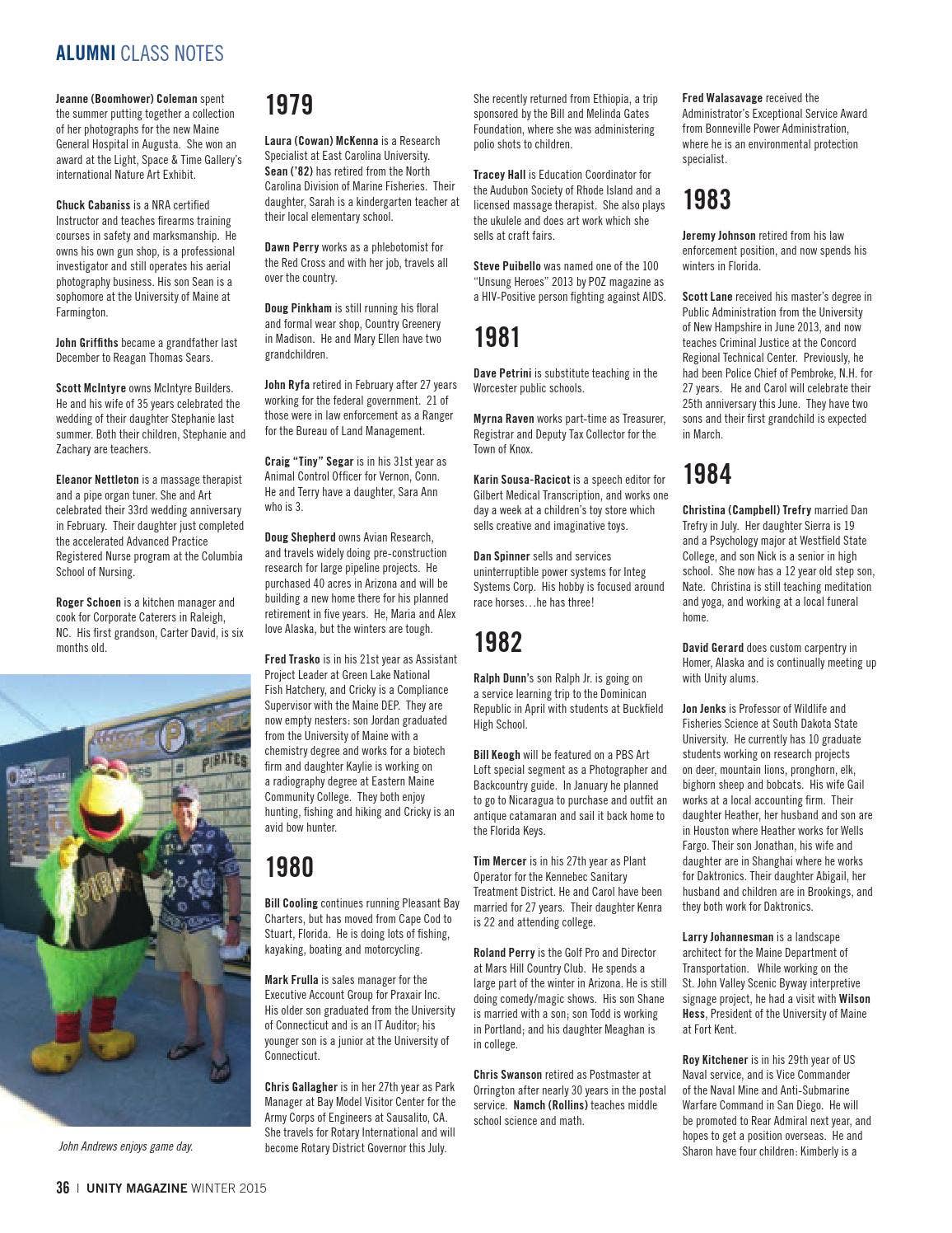 Unity college magazine building a beacon winter 2015 by Unity ...