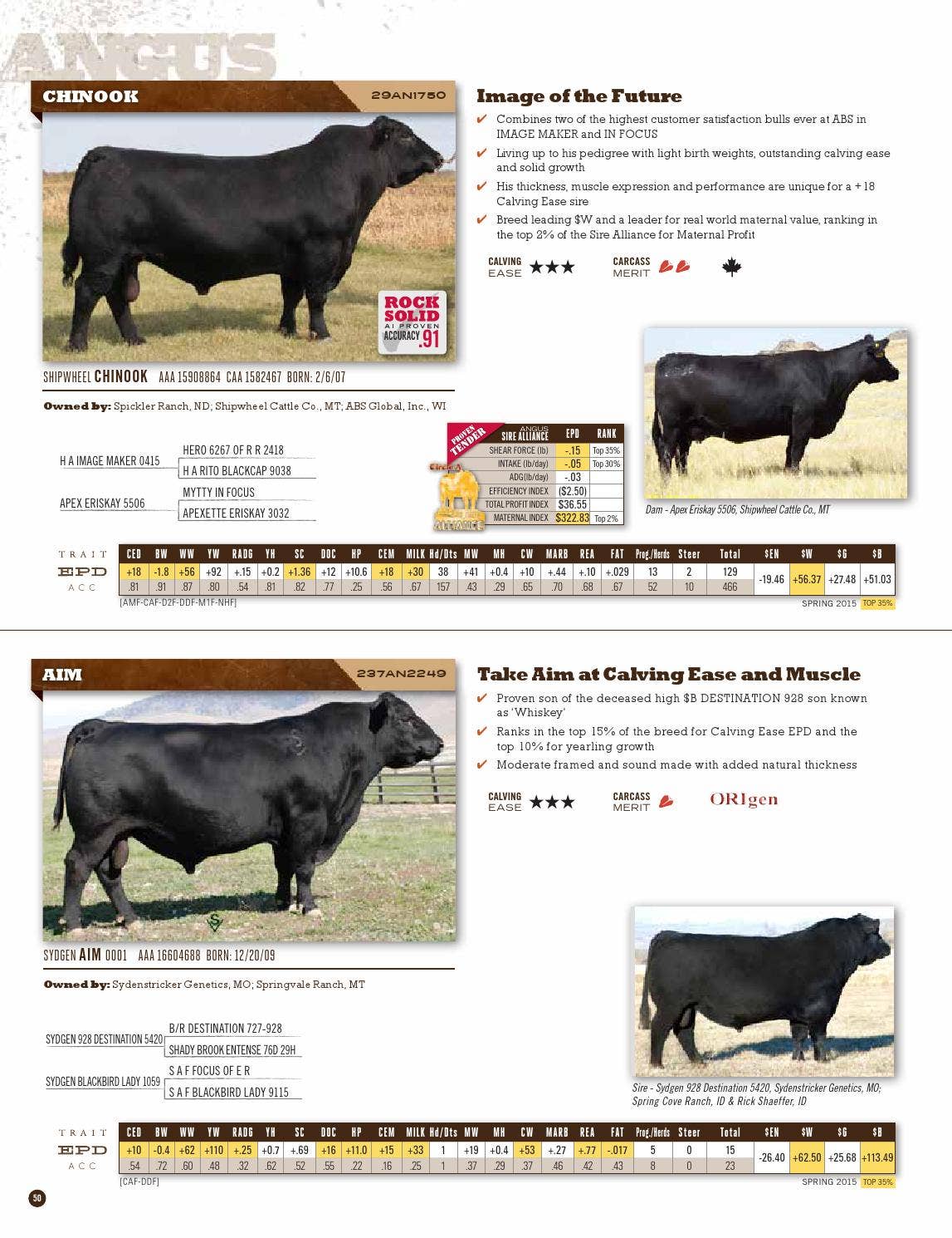 ABS Beef Sire Directory Spring 2015 by ABS Global, Inc. - Issuu