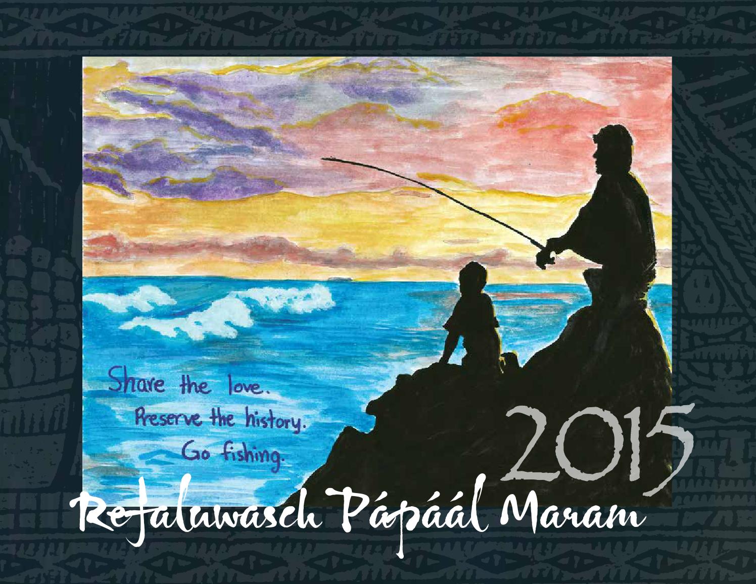 2015 Refaluwasch Pápáál Maram (Refaluwasch Lunar Calendar) by Western ...