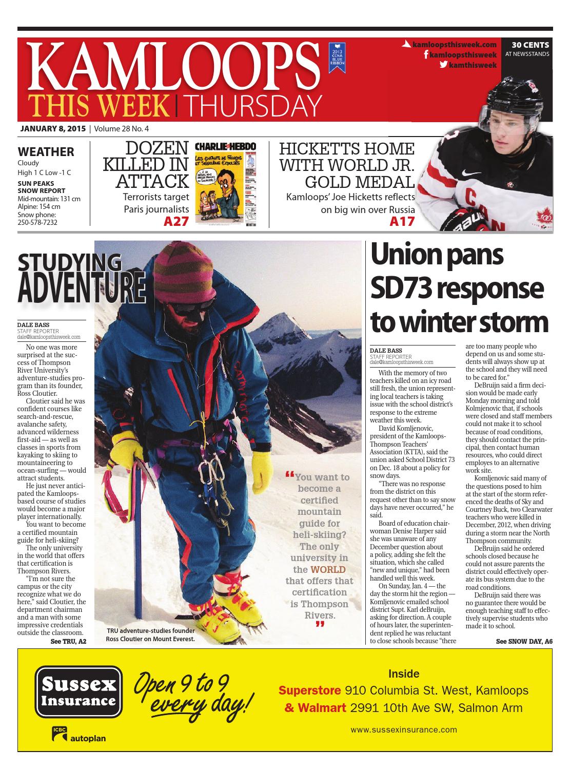 Kamloops This Week, January 08, 2015 by Black Press Media Group - Issuu
