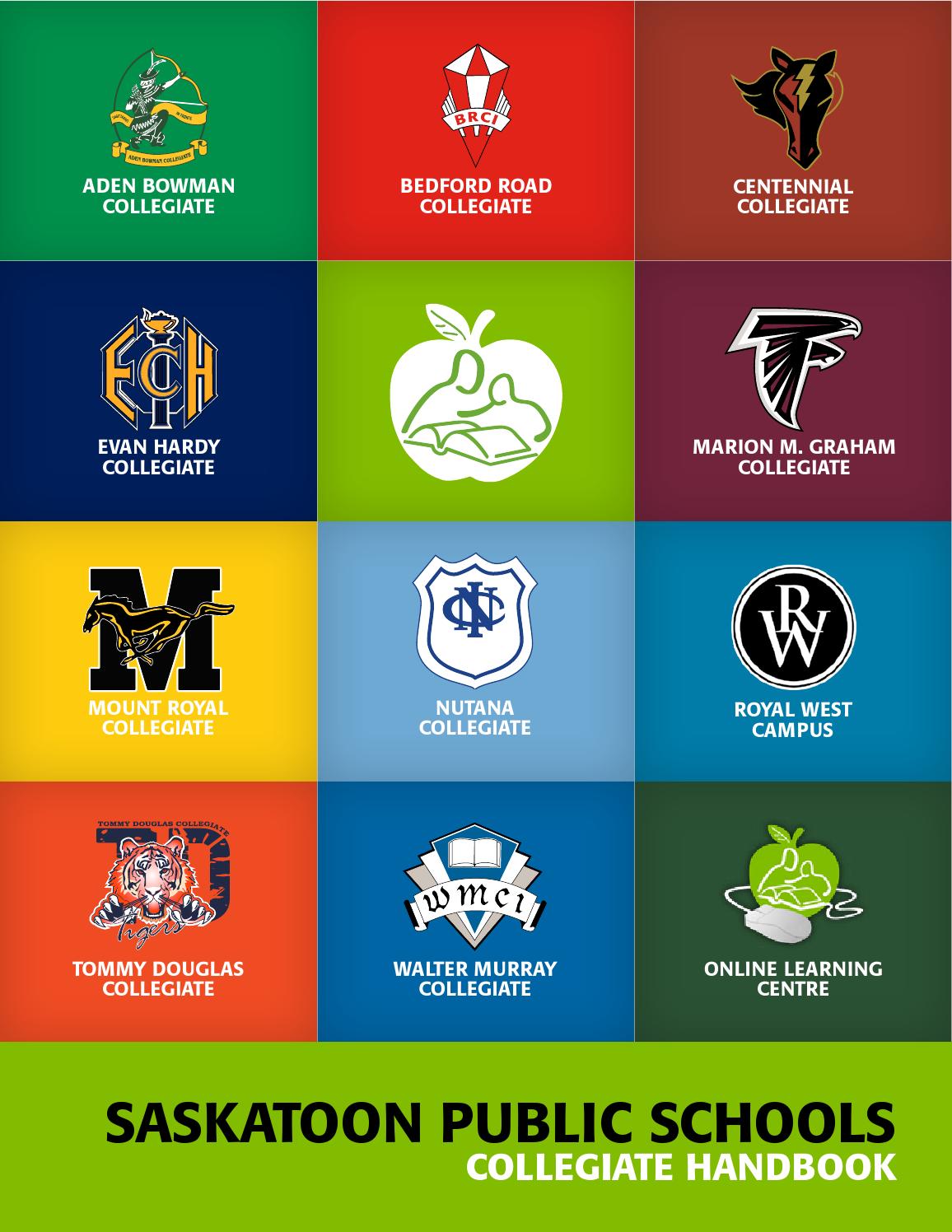 SPS Collegiate Handbook 2015 by Saskatoon Public Schools - Issuu