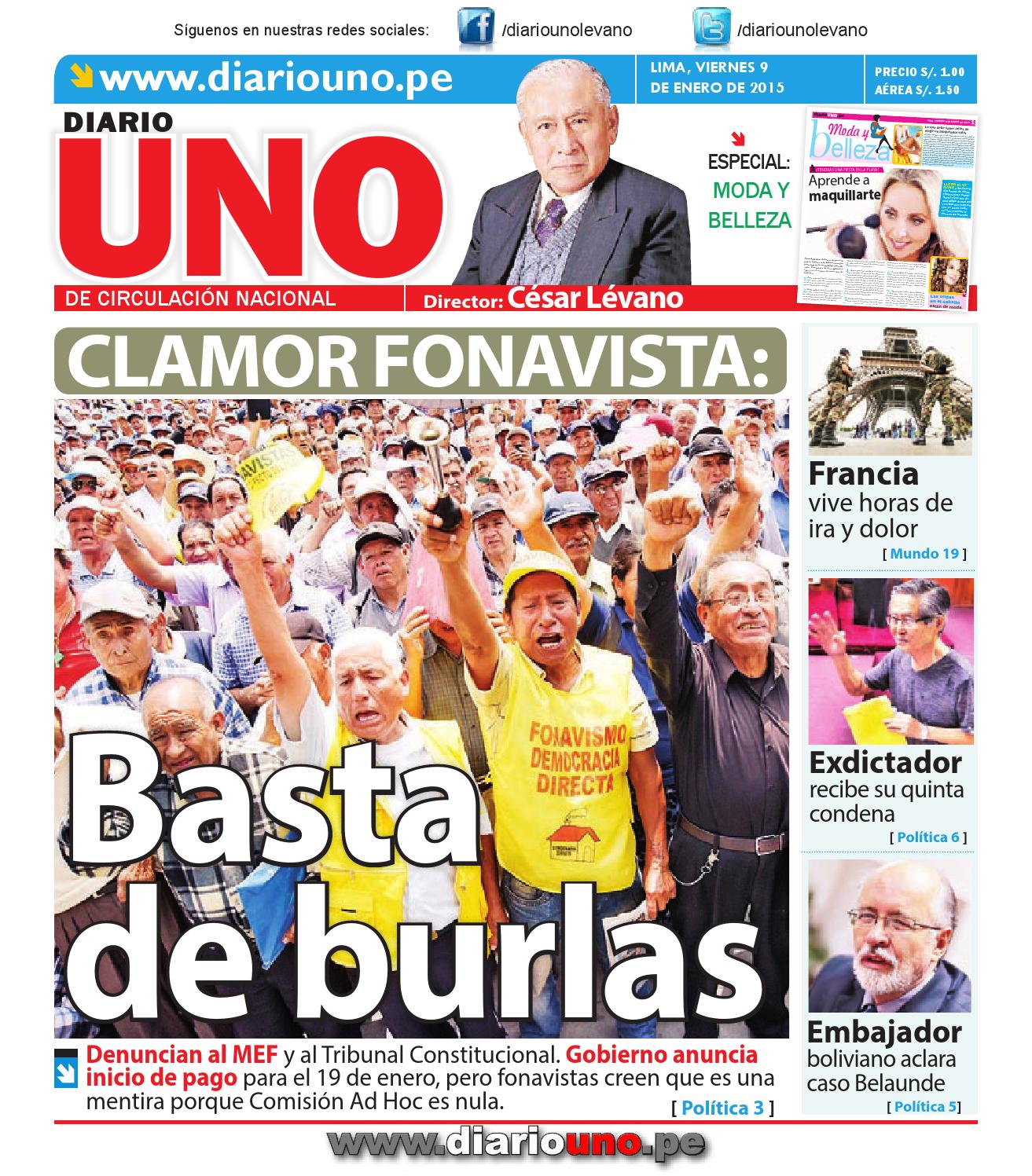 Diario UNO - 09 Enero 2015 by Diario UNO - Issuu