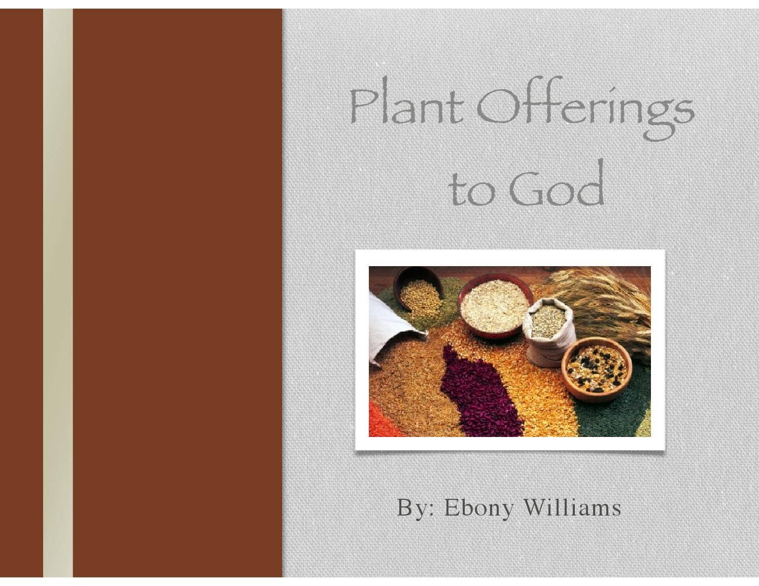 Plant Offerings by Elisabeth Pointer - Issuu
