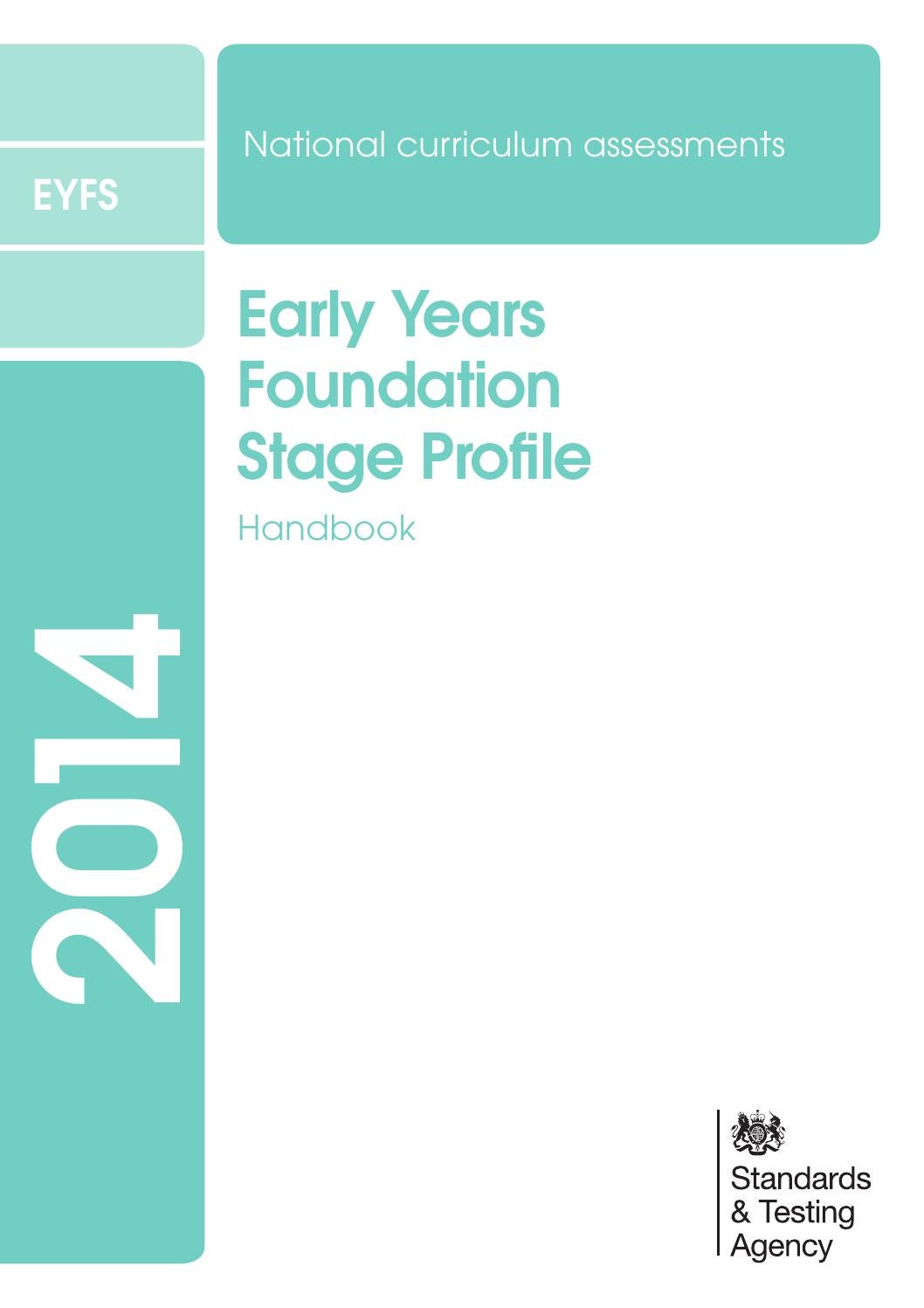 Eyfs handbook wef september 2014 by Seoul Foreign School - Issuu