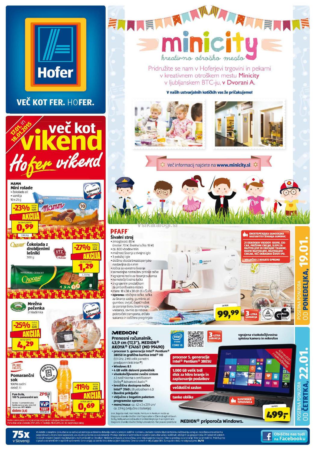 Hofer katalog by Vsikatalogi.si - Issuu