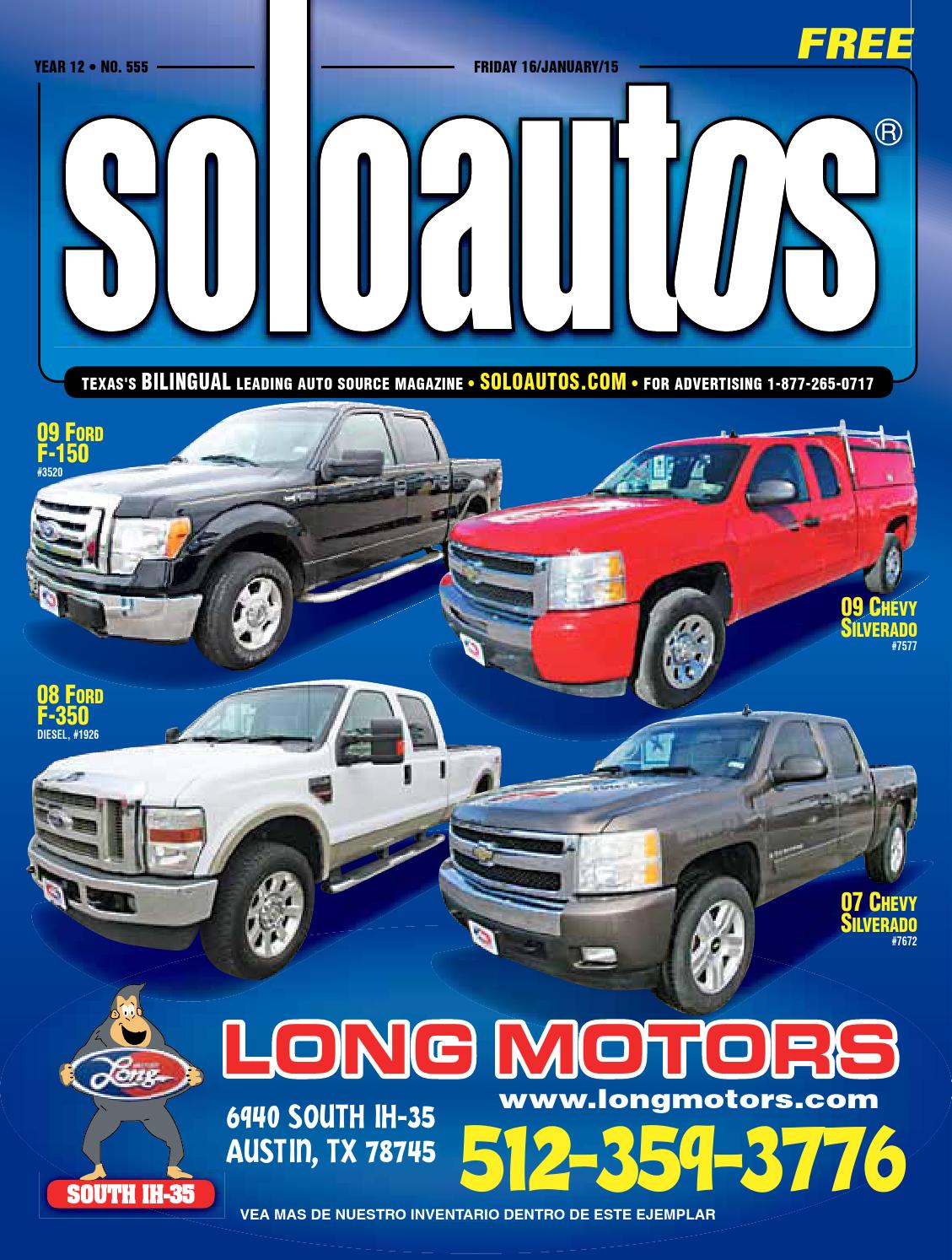 SoloAutos Magazine Austin- January 16, 2015 by Soloautos - Issuu