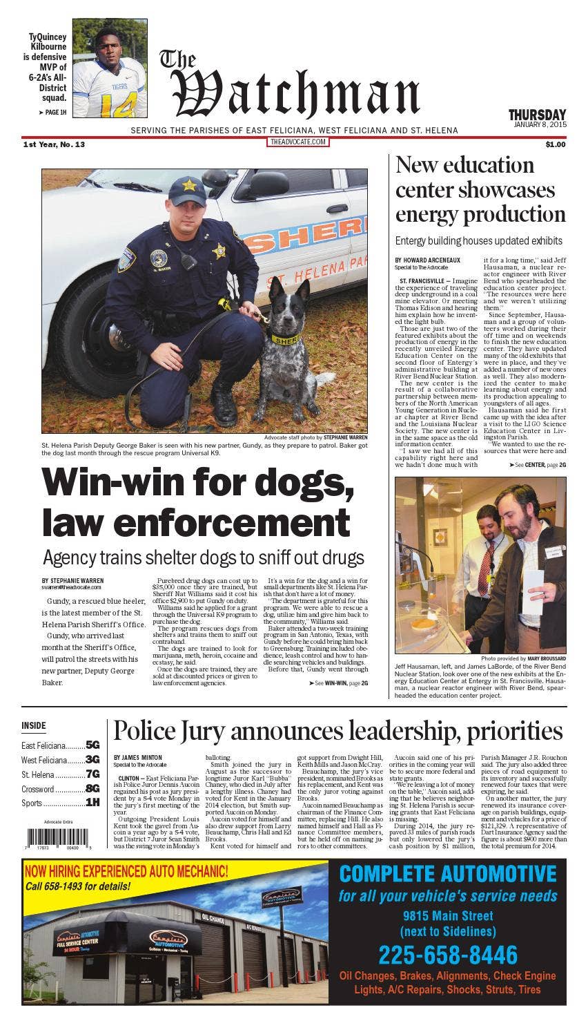 The Advocate Watchman (01/08/15) by The Advocate - Issuu