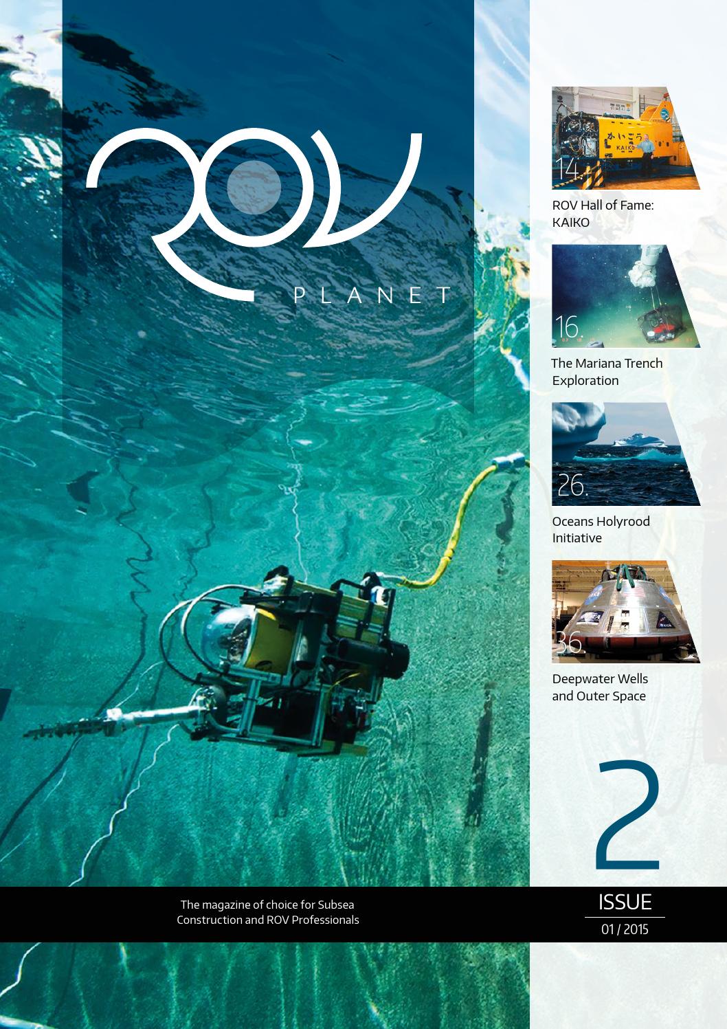 ROV Planet Magazine Issue 02 by Ocean Robotics Planet (formerly ROV ...