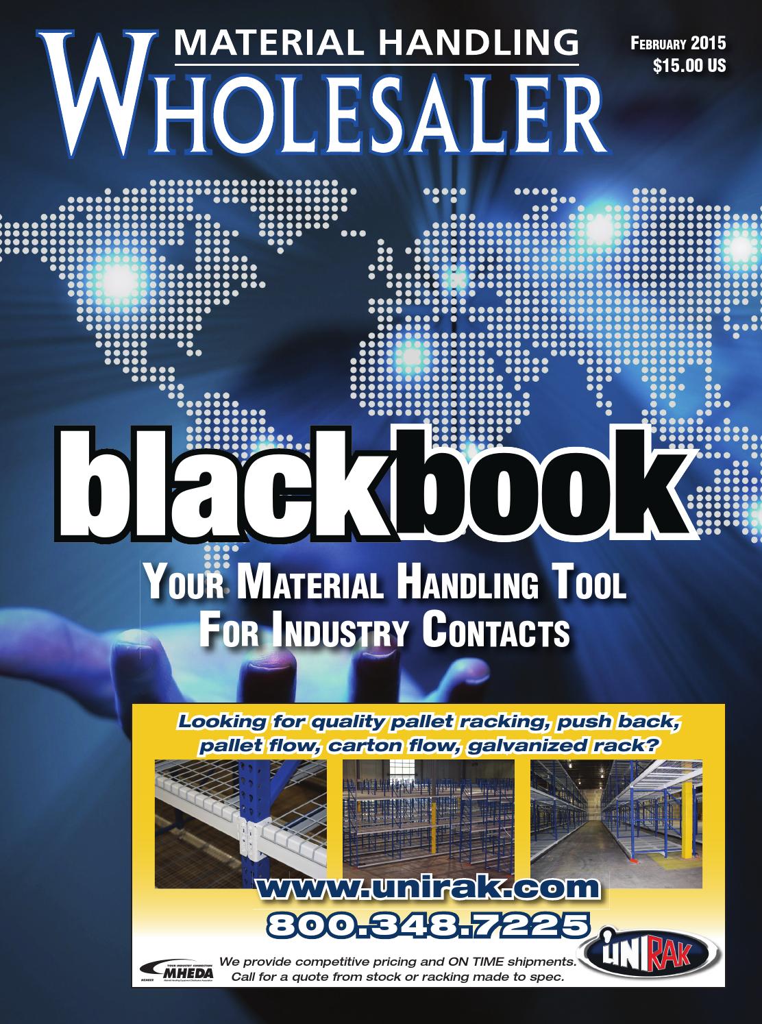 Black Book February 2015 by Material Handling Wholesaler - Issuu