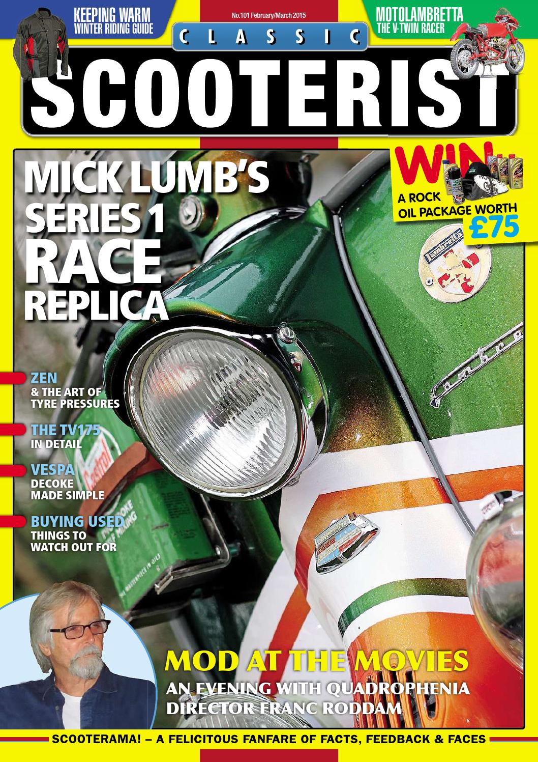 Classic Scooterist Feb / Mar 2015 by Mortons Media Group Ltd - Issuu