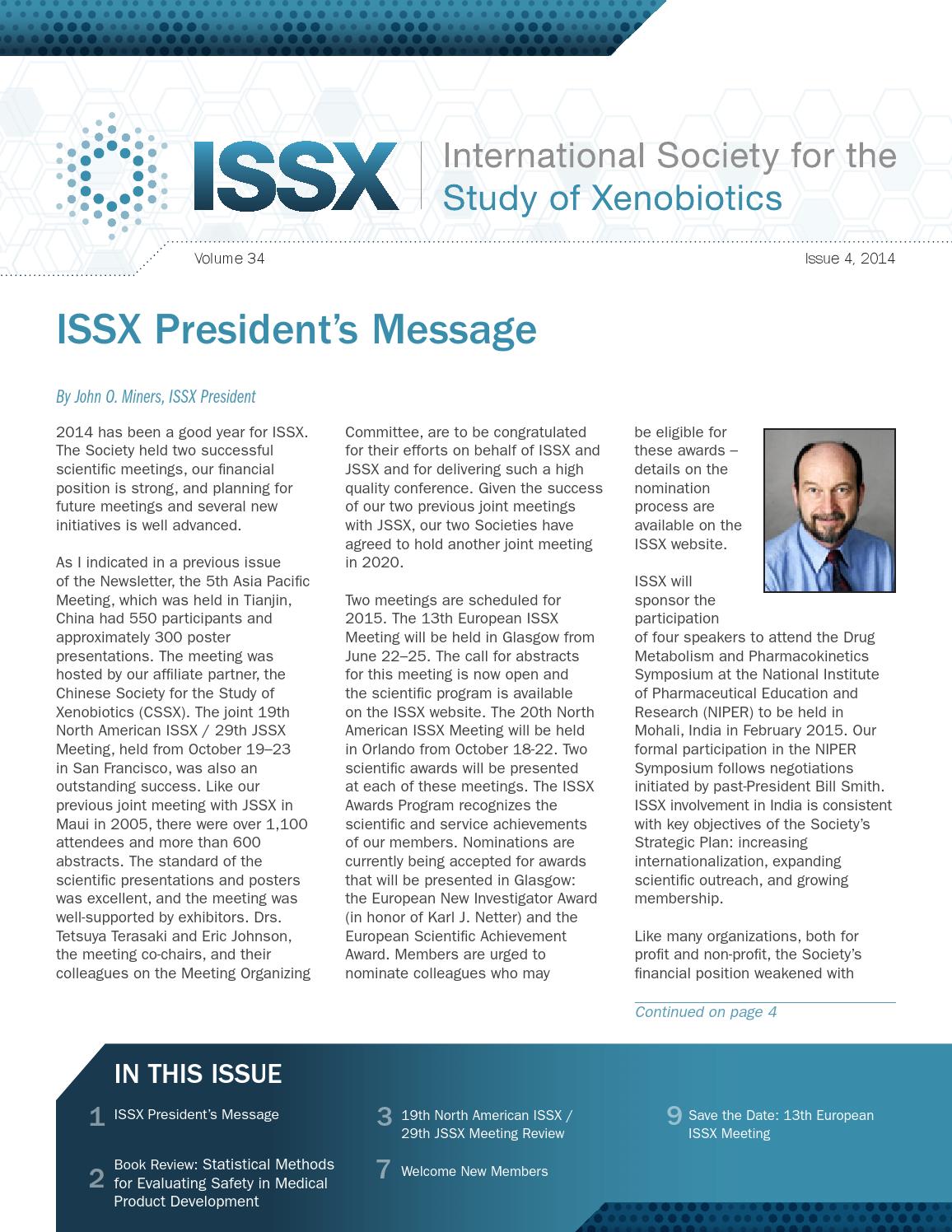 ISSX Newsletter | Issue 4 by ISSX - Issuu