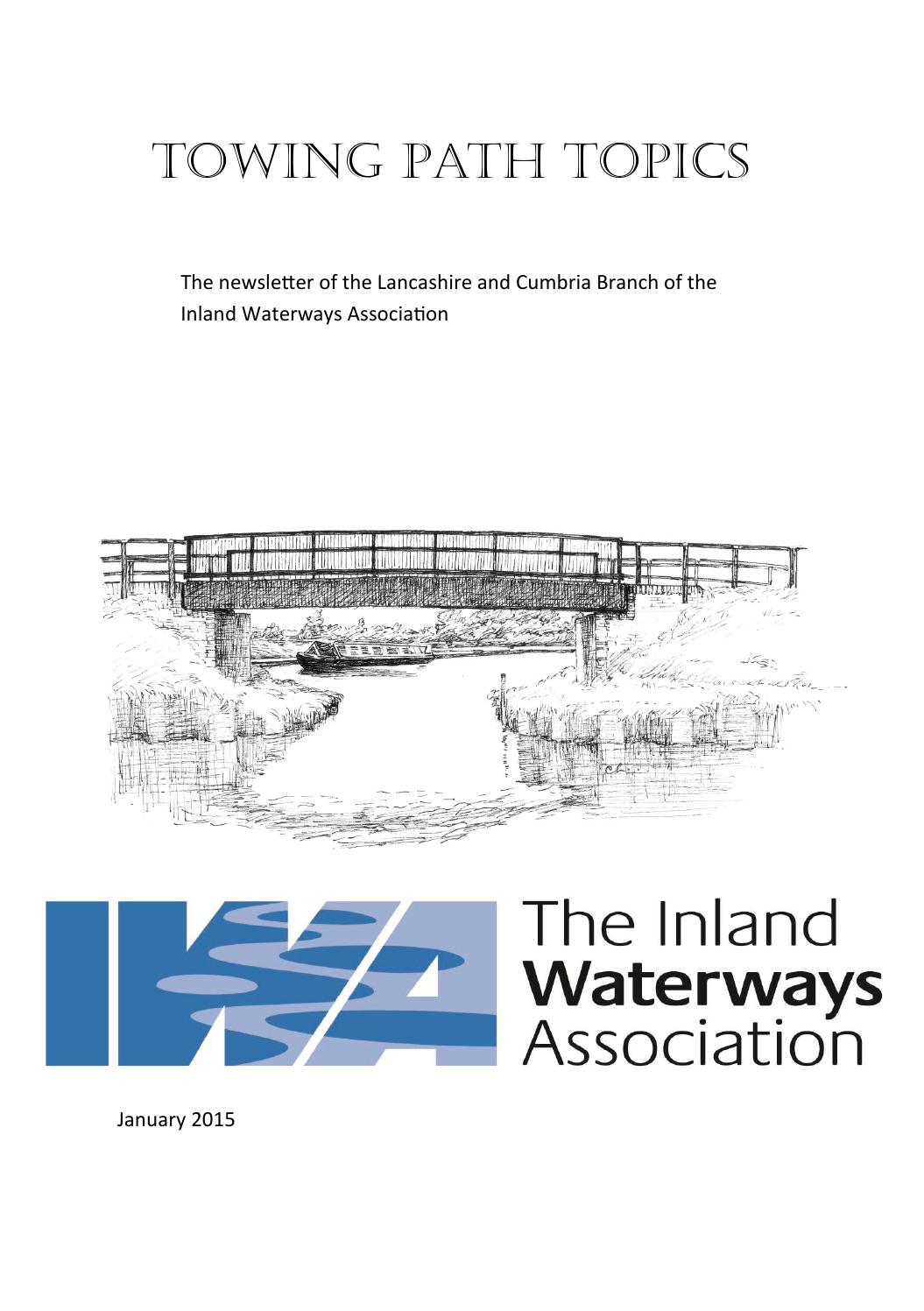 Towing Path Topics, January 2015 by The Inland Waterways Association ...