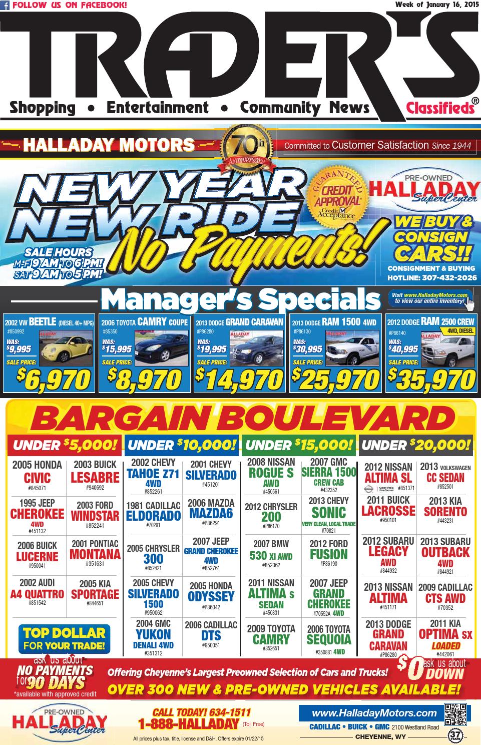 Trader's Shopper's Guide - 01/16/15 by Trader's Shopper's Guide - Issuu