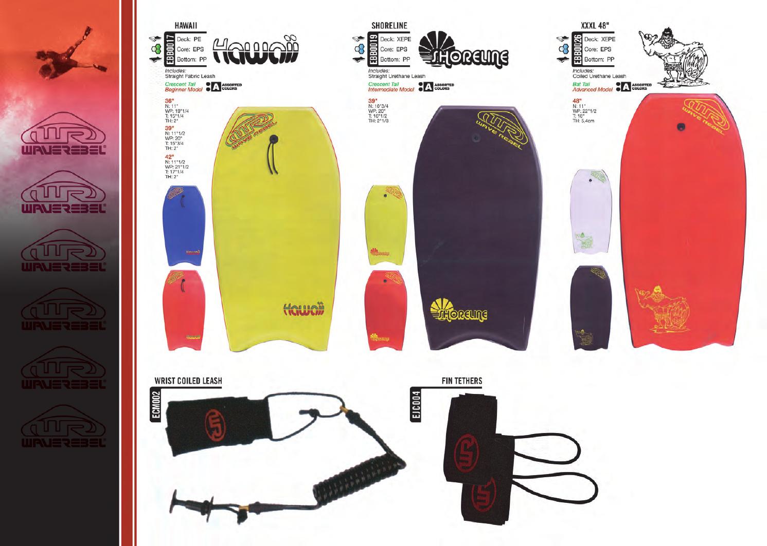 WAVE REBEL Bodyboards 2015 by HOFF DISTRIBUTION - Issuu