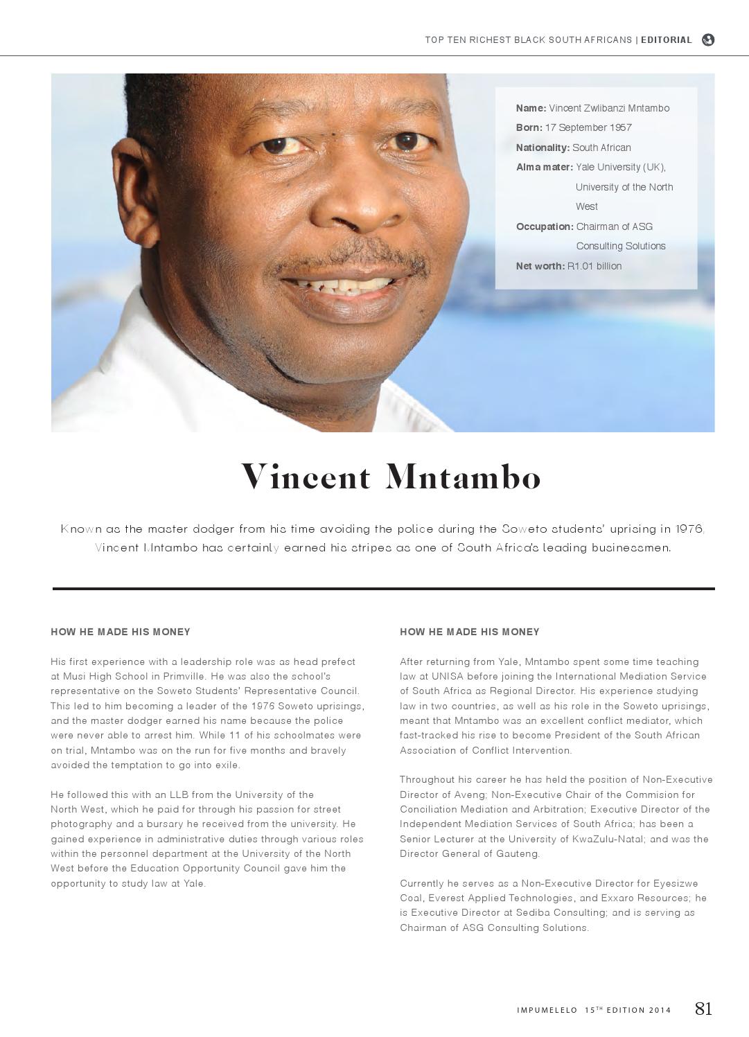Impumelelo 15th Edition by Topco Media - Issuu