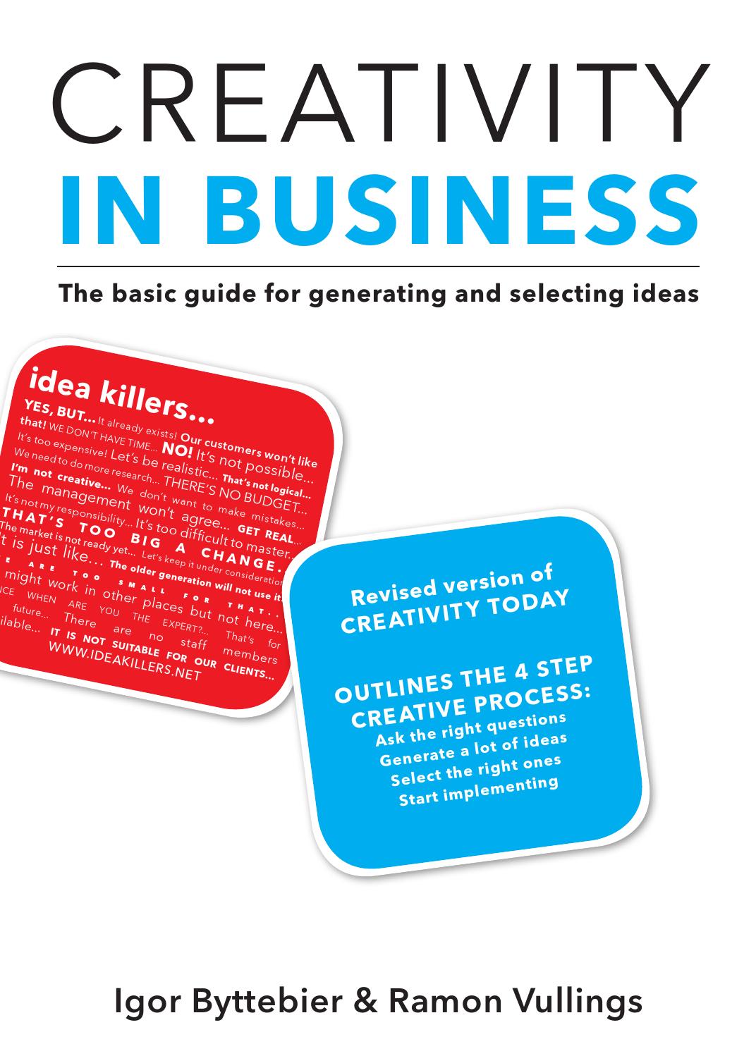 Creativity in Business by BIS Publishers - Issuu