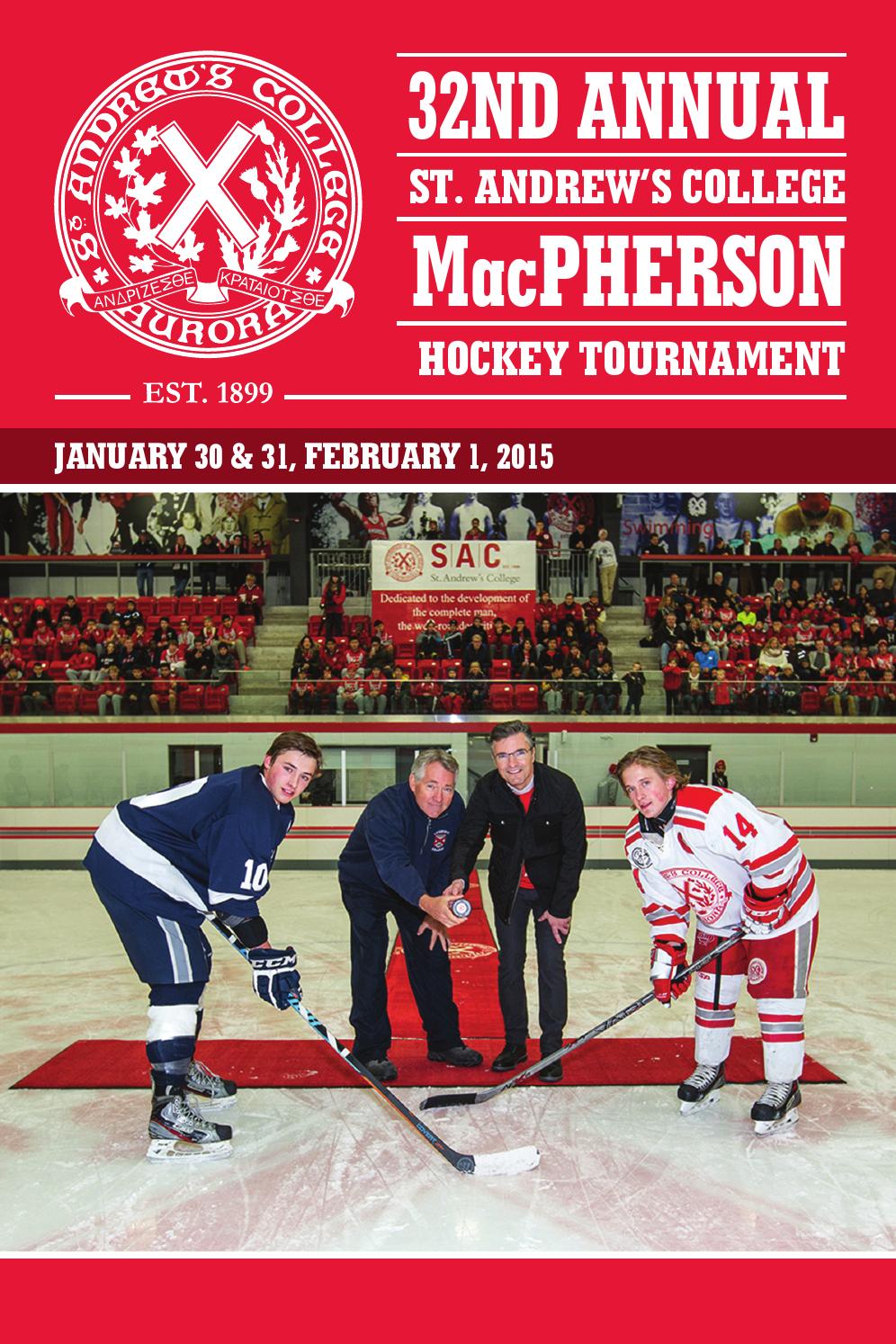 SAC MacPherson Tournament Programme 2015 by St. Andrew's College - Issuu