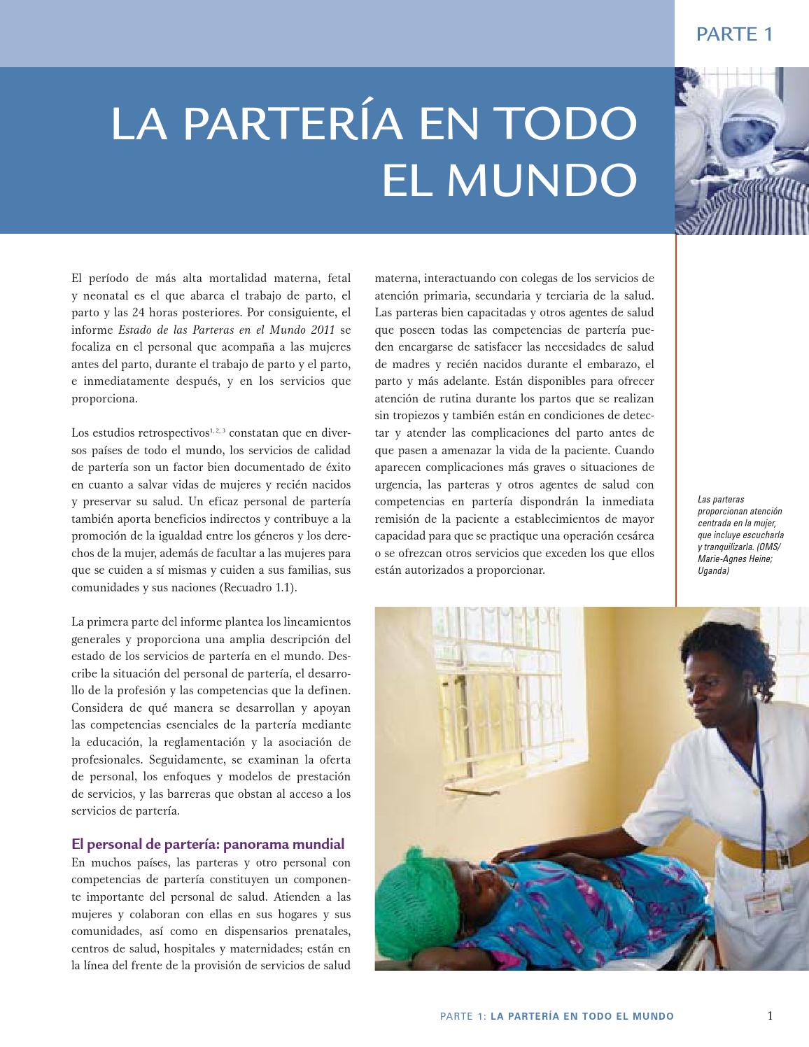 El estado de las parteras en el mundo 2011 by OBSTETRA A. MORALES - Issuu