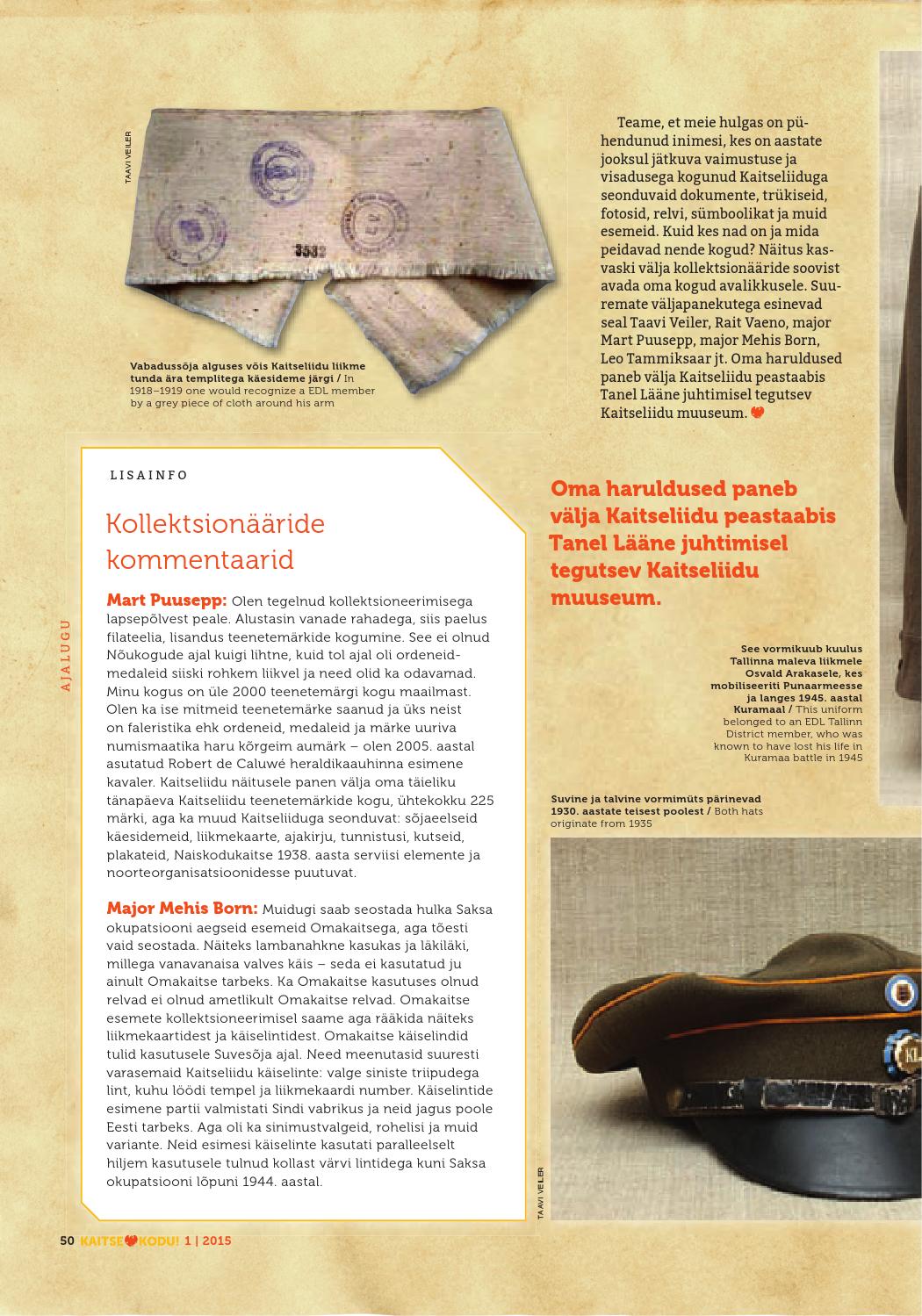 Kaitse Kodu! nr 1 2015. a by Kaitse Kodu! - Issuu