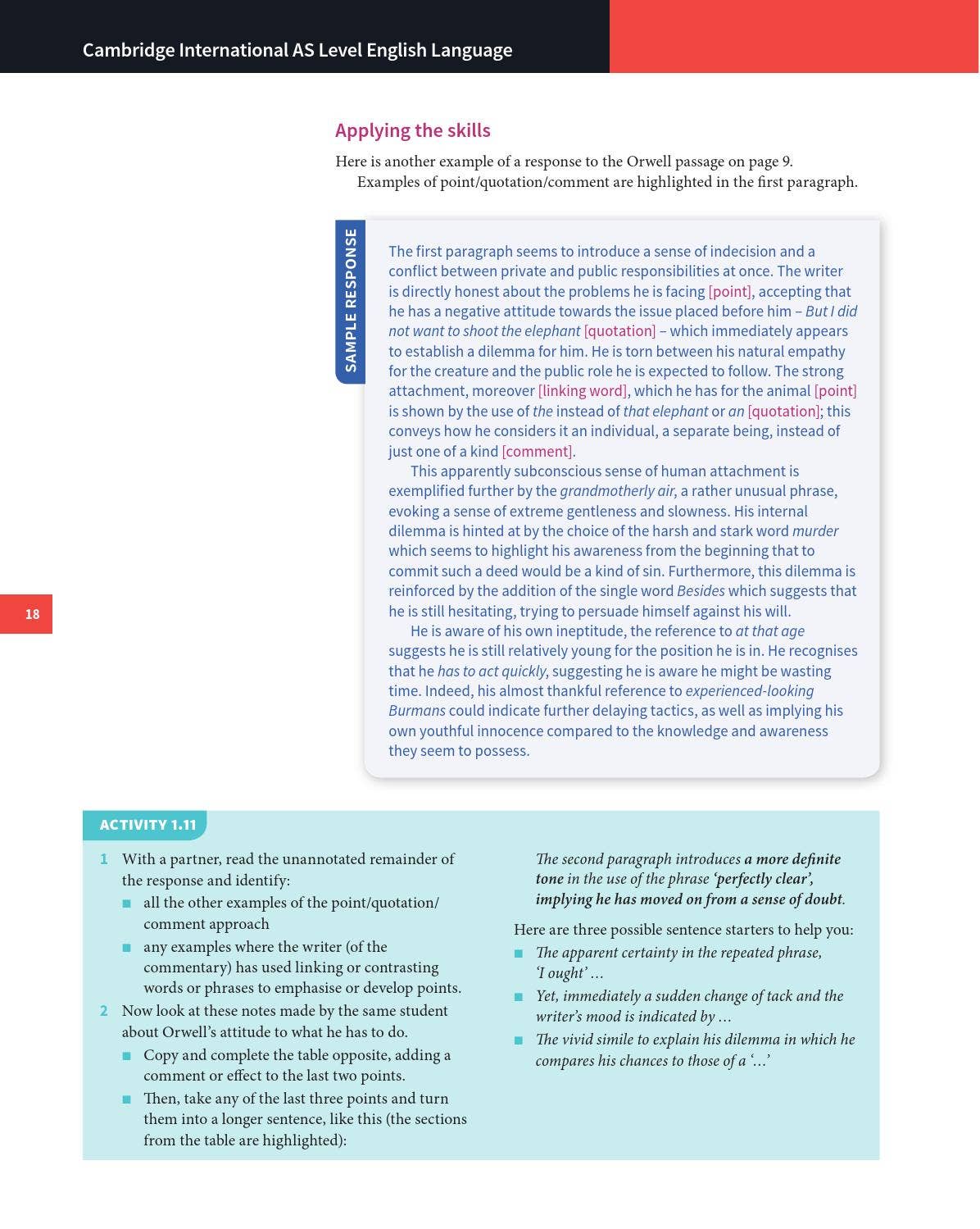Preview Cambridge International AS and A Level English Language by ...