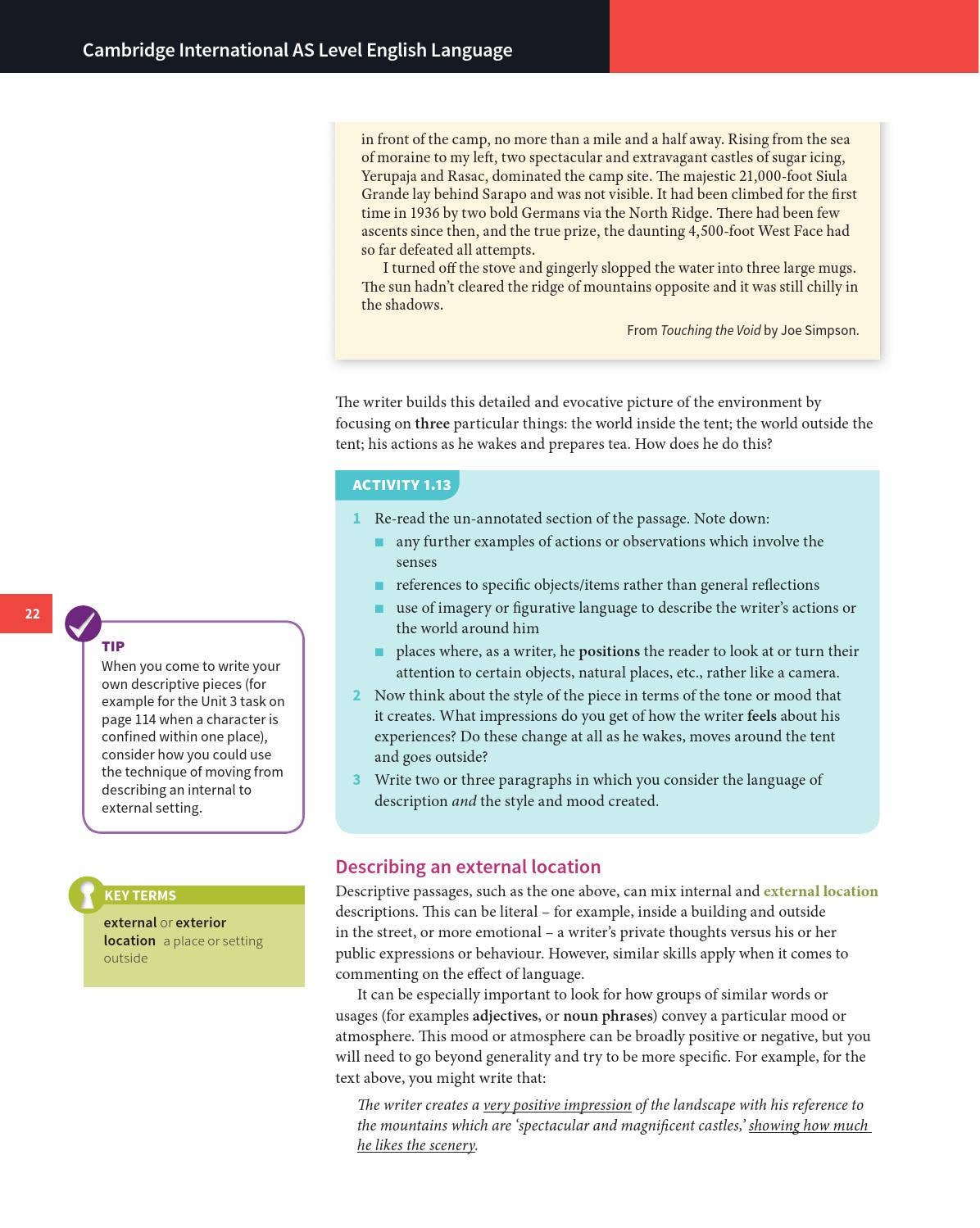 Preview Cambridge International AS and A Level English Language by ...