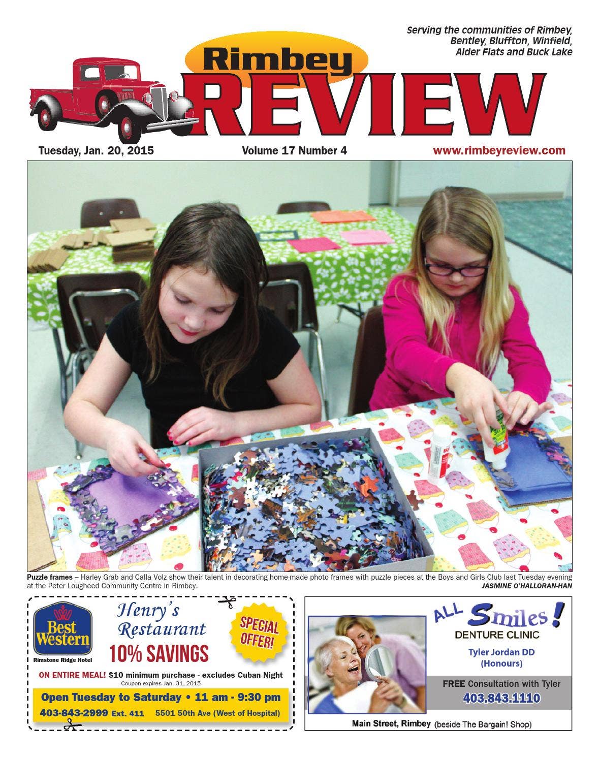 Rimbey Review, January 20, 2015 by Black Press Media Group - Issuu