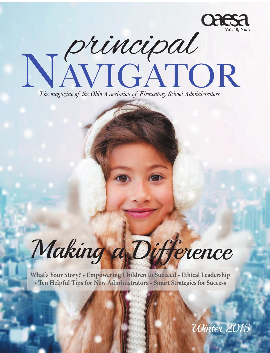 Principal Navigator, Winter 2015 by OAESA - Issuu