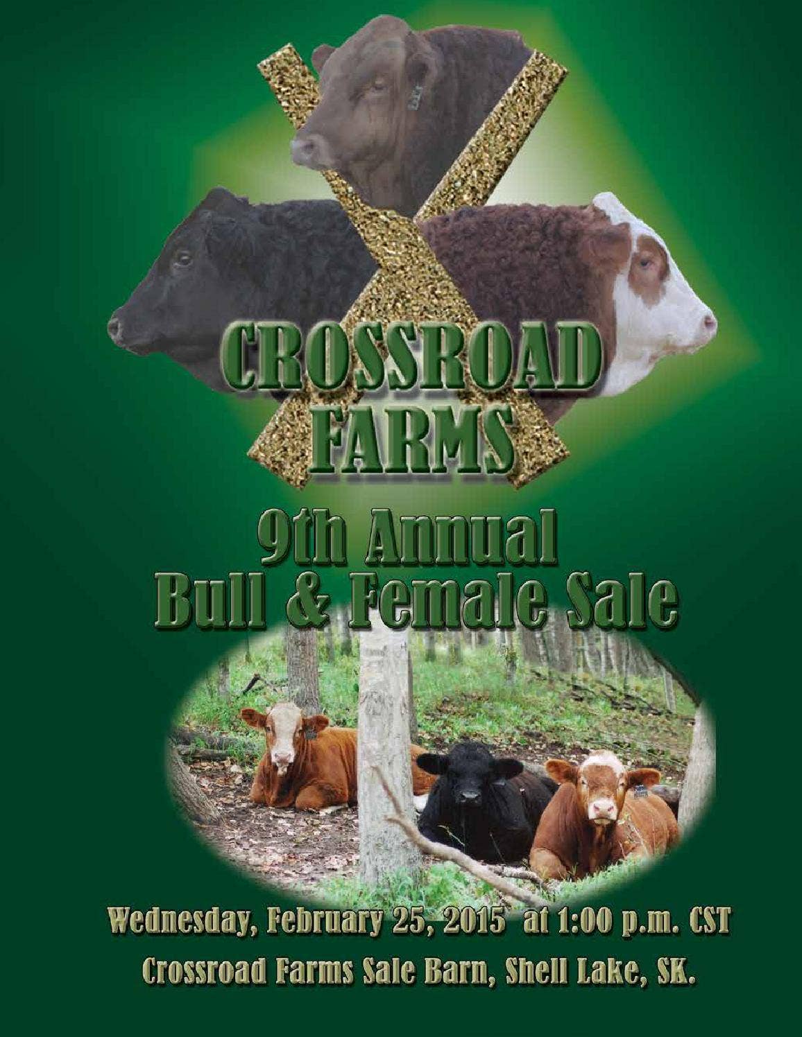 Crossroad Farms 9th Annual Bull & Female Sale 2015 by Today's Publishing Inc. - Issuu
