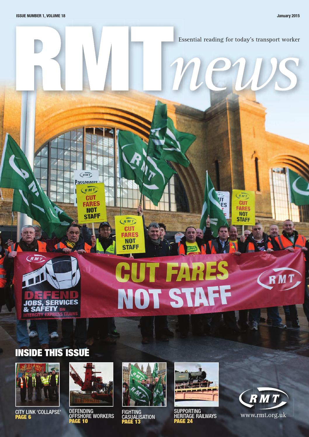 RMT News January 2015 by RMT Union - Issuu