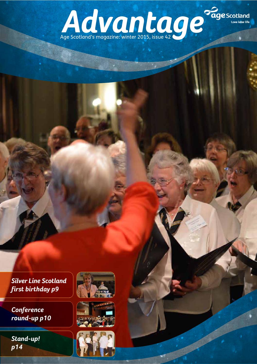 Advantage Magazine - Winter 2014 Issue 42 by Age Scotland - Issuu