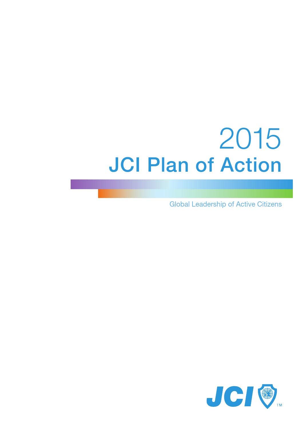 2015 JCI Plan of Action by Junior Chamber International - Issuu