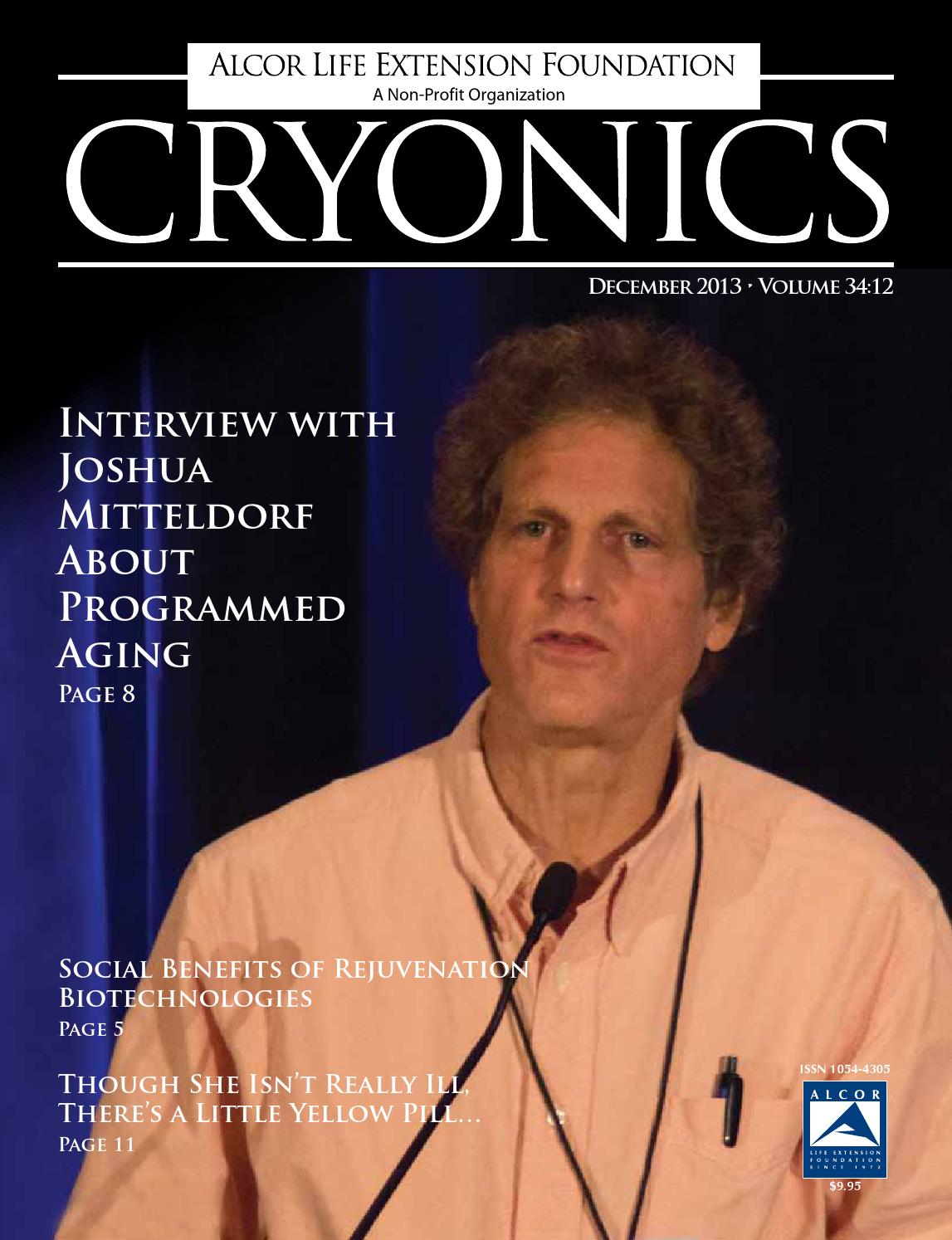Cryonics 2013 December by Alcor Life Extension Foundation - Issuu