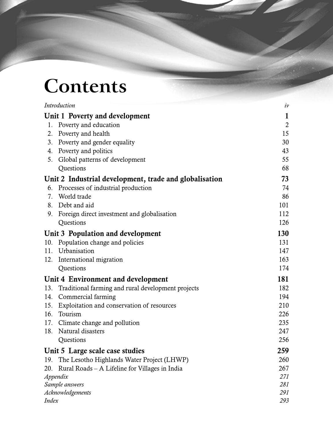 Preview Cambridge IGCSE Development Studies by Cambridge International ...