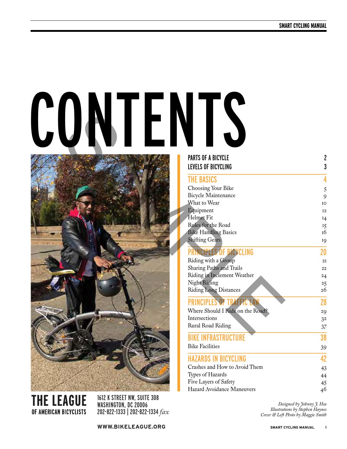 Smart Cycling Sample Manual by League of American Bicyclists - Issuu