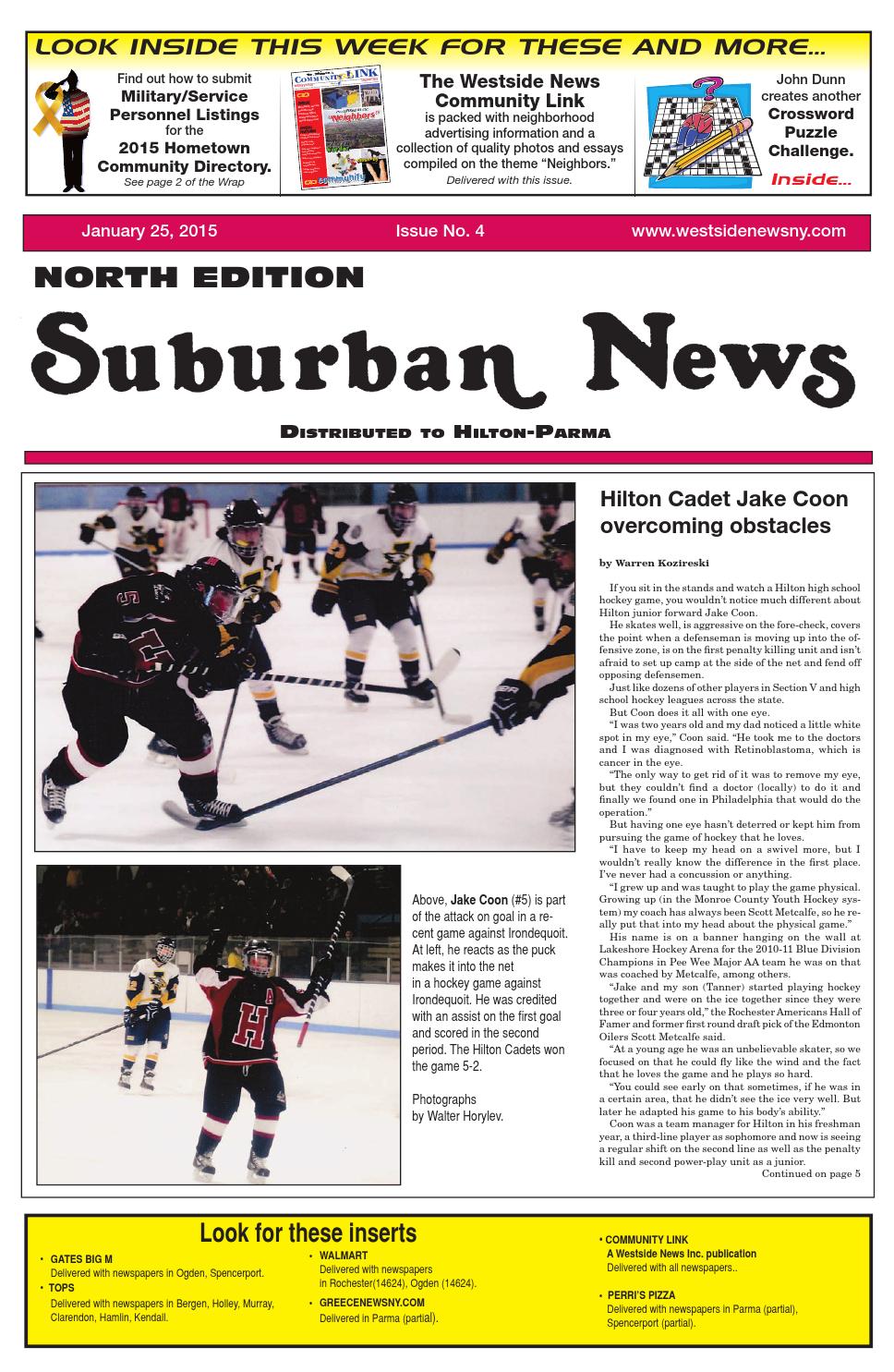 Suburban News North Edition - January 25, 2015 by Westside News Inc ...