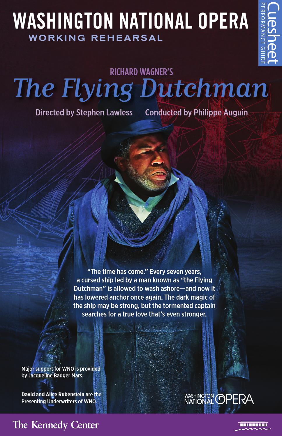 Washington National Opera Working Rehearsal: The Flying Dutchman by ...