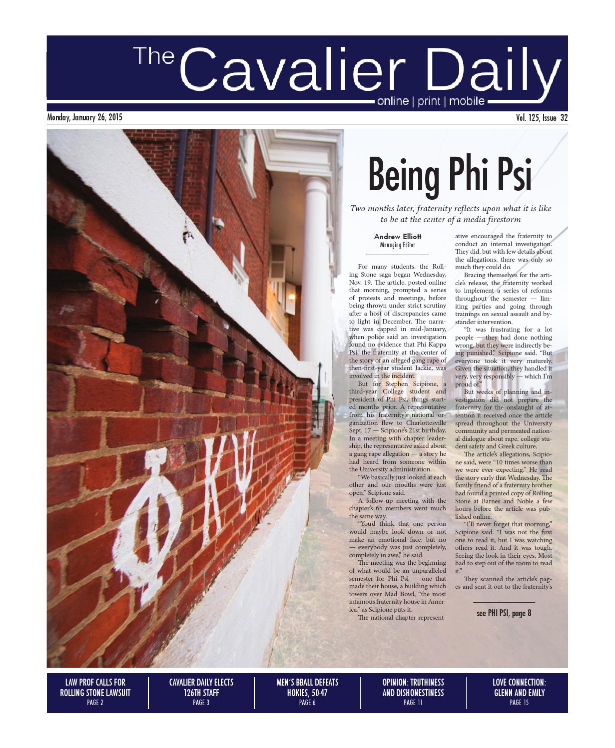 Monday, January 26, 2015 by The Cavalier Daily - Issuu