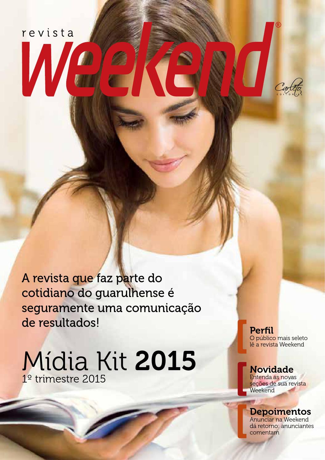 Kit midia revista weekend 2015 by Carleto Editorial - Issuu