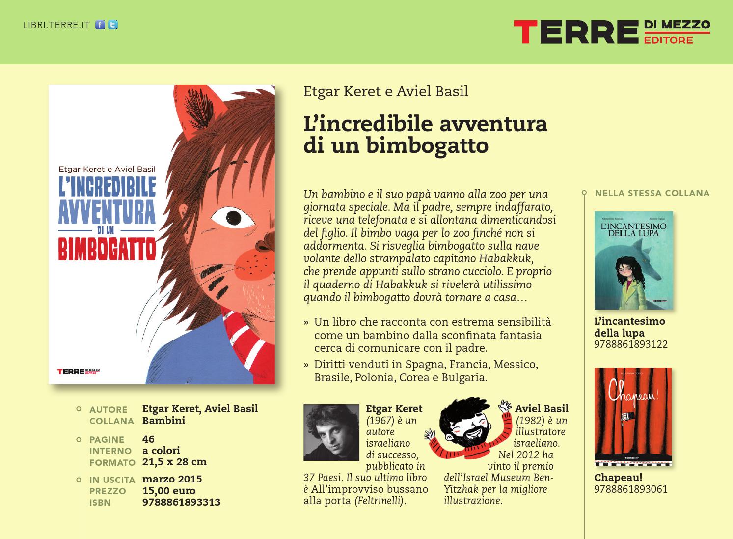 L'incredibile avventura di un bimbogatto by Terre di mezzo Editore - Issuu