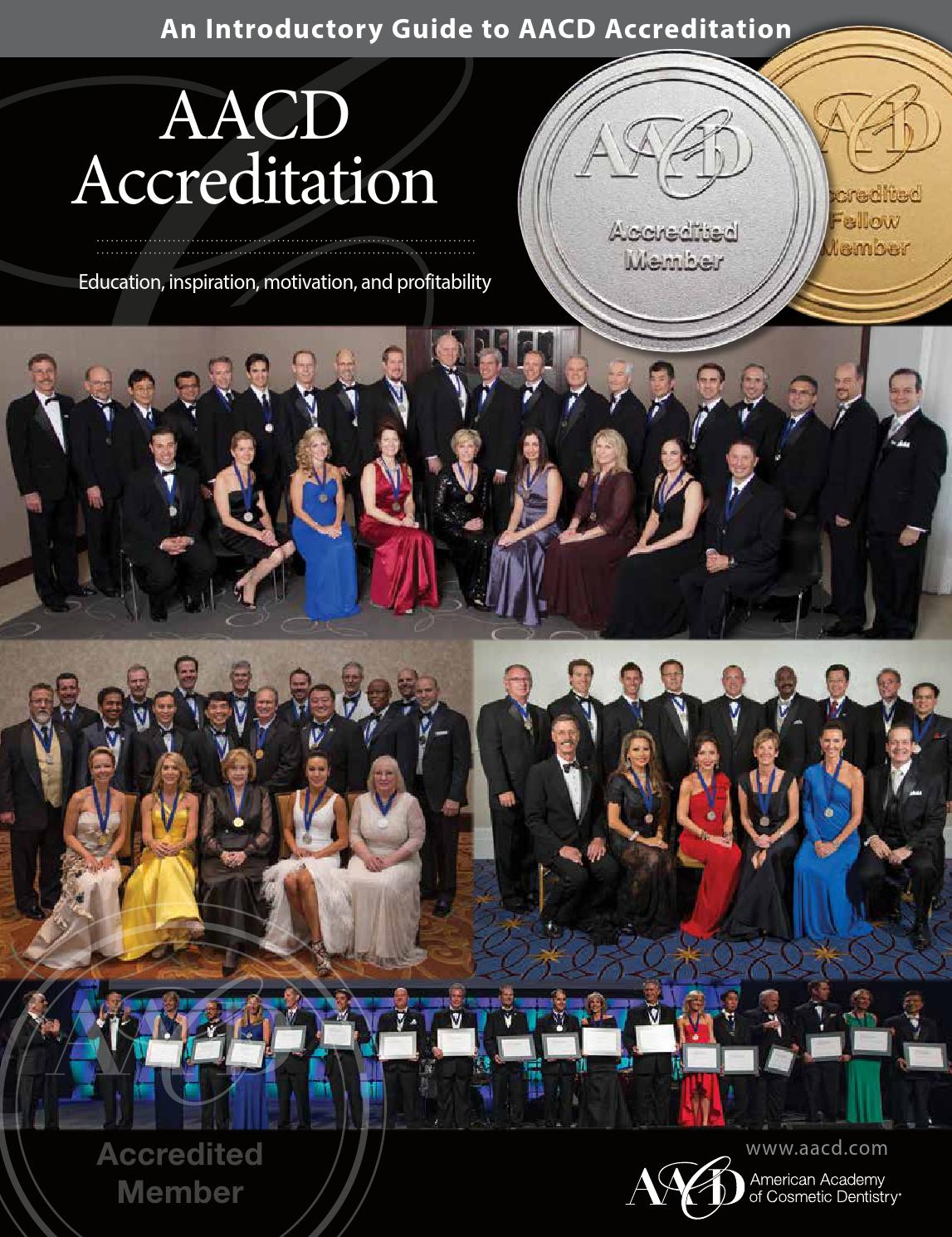 AACD Accreditation Guide 2015 by American Academy of Cosmetic Dentistry ...