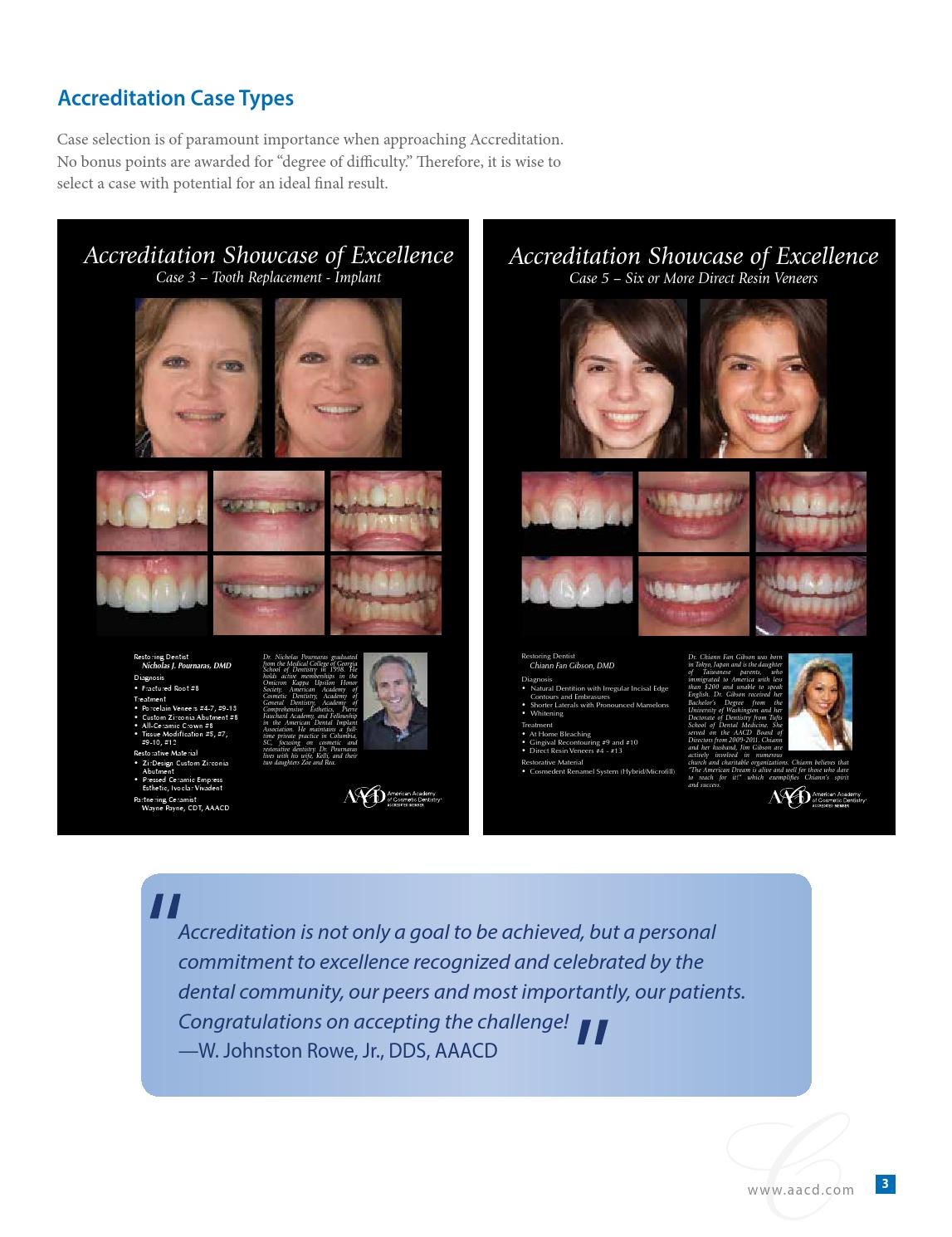 AACD Accreditation Guide 2015 by American Academy of Cosmetic Dentistry ...