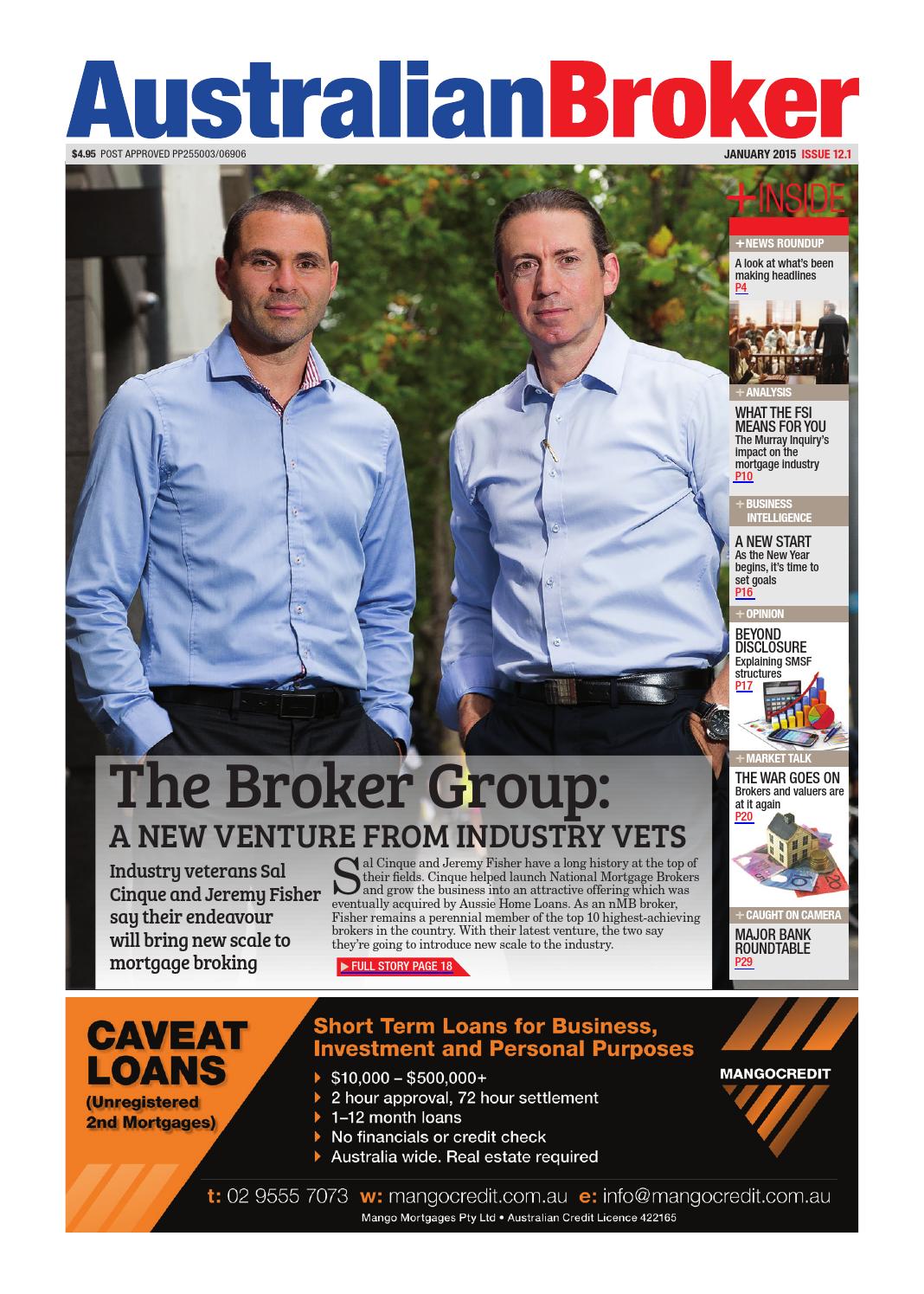 Australian Broker 12.01 by Key Media - Issuu