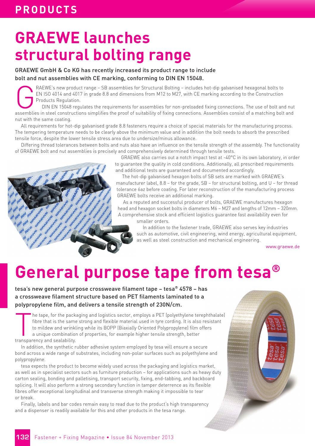 Fastener + Fixing Magazine #84 by Fastener + Fixing Magazine - Issuu
