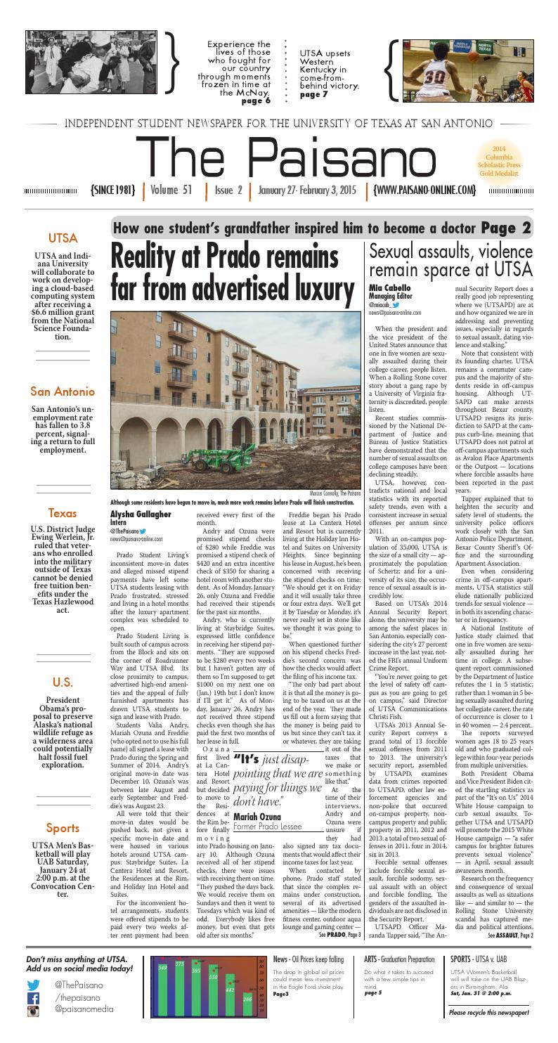 The Paisano Volume 51 Issue 2 by The Paisano - Issuu