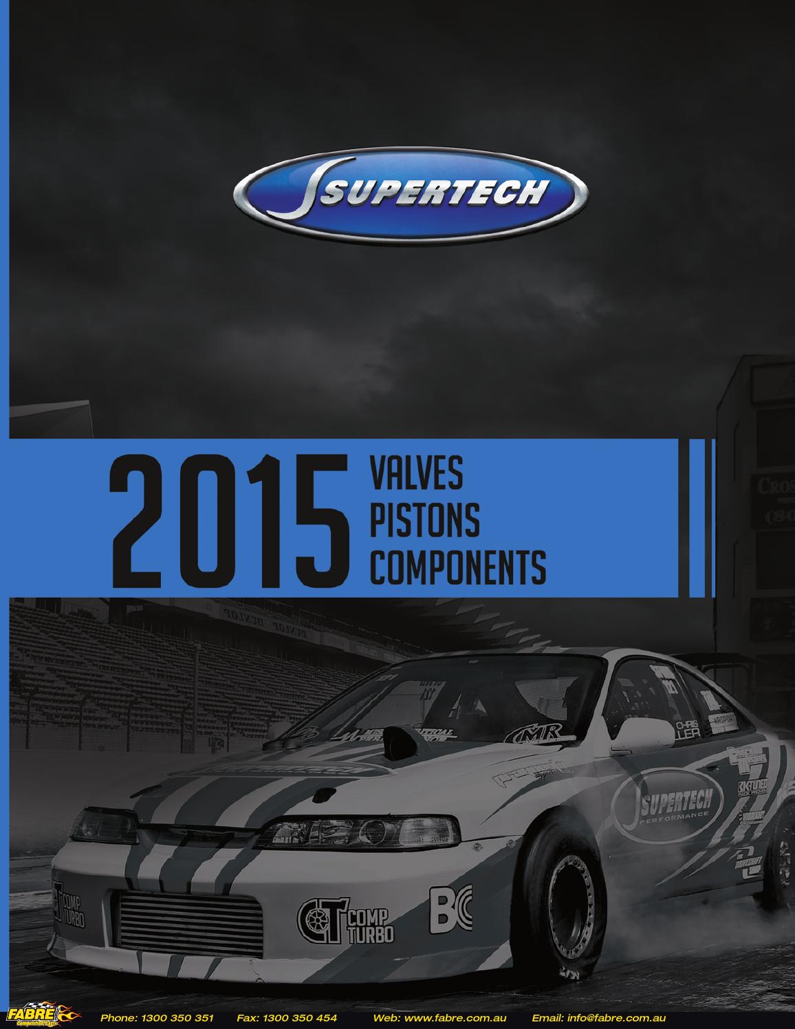 2015 Supertech Performance Catalog by Fabre Australia - Issuu
