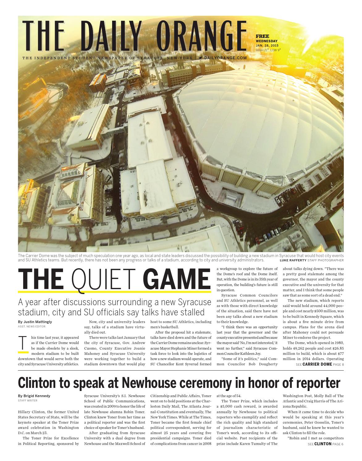 Jan. 28, 2015 by The Daily Orange - Issuu