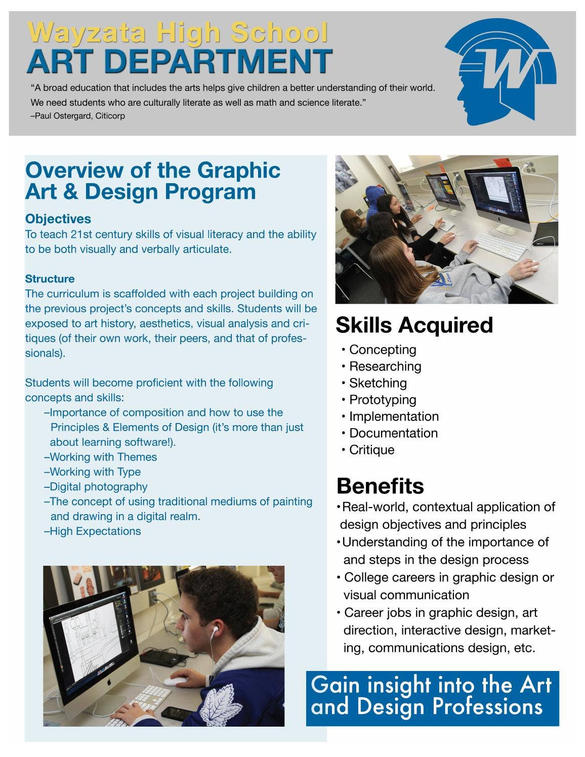 WHS Graphic Art and Design by Wayzata Public Schools - Issuu